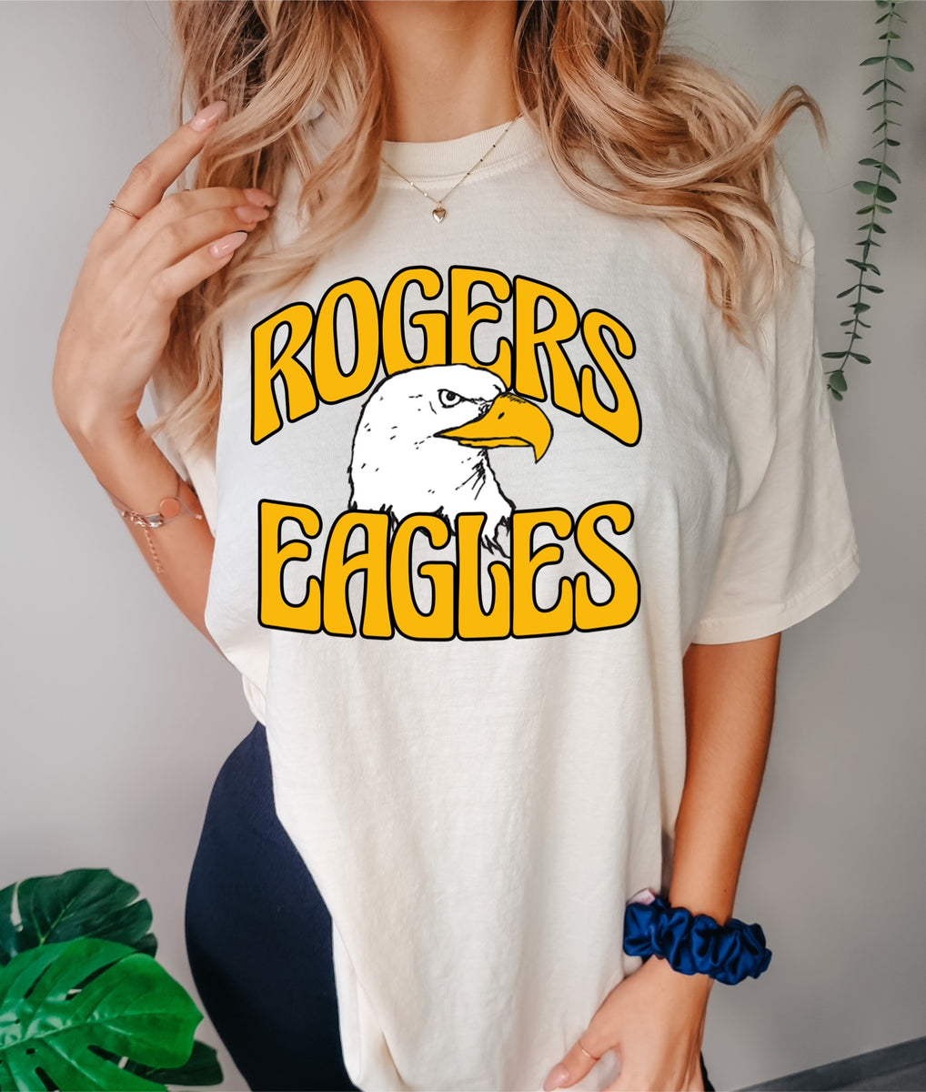 Rogers Eagles old school tee – Pink Bulldog Boutique