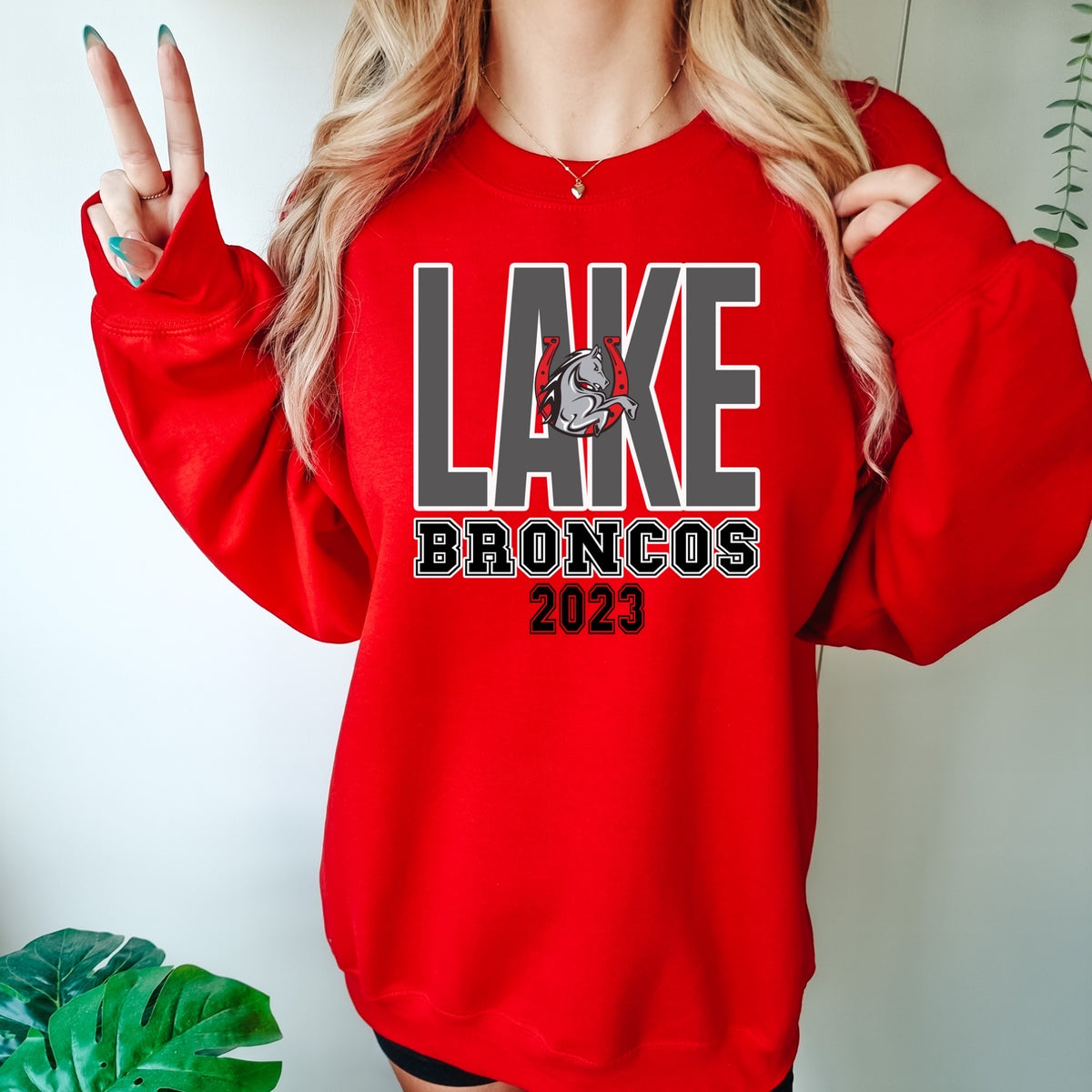Lake Bronco Cheer Fundraiser Lake Broncos Design – Pink Bulldog Boutique