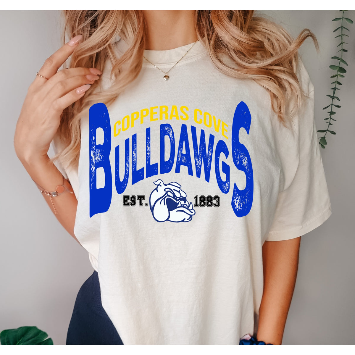 Copperas Cove Bulldawgs Vintage Design – Pink Bulldog Boutique