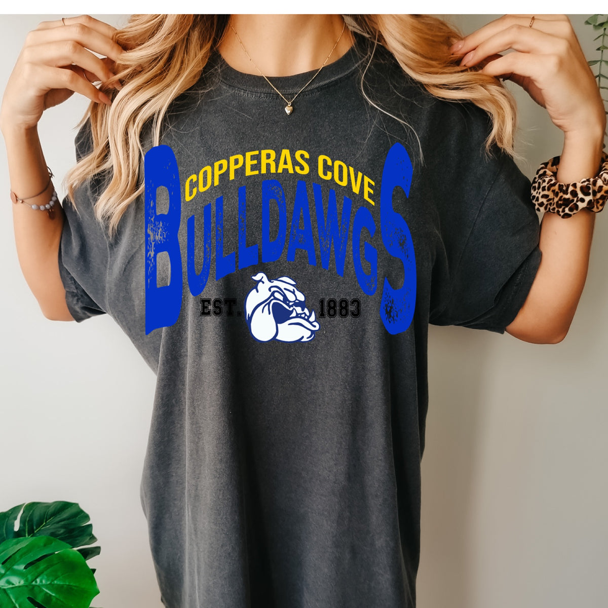 Copperas Cove Bulldawgs Vintage Design – Pink Bulldog Boutique