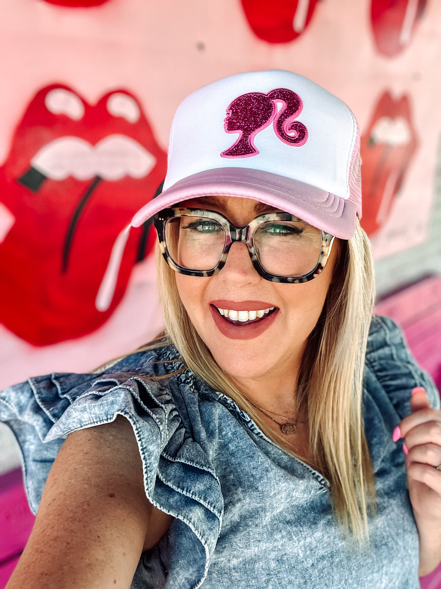 Barbie trucker hat – Pink Bulldog Boutique