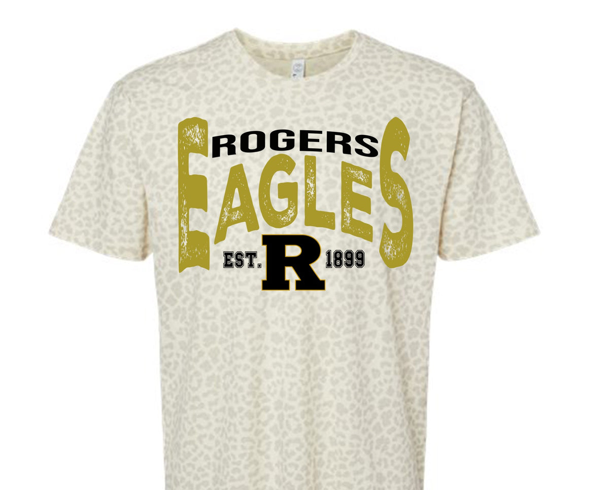 Rogers Eagles Vintage Design – Pink Bulldog Boutique